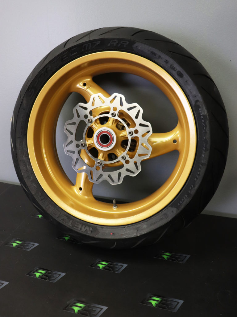 rice rocket gold motorcycle wheel | Rice Rocket Custom Powder Coating ...