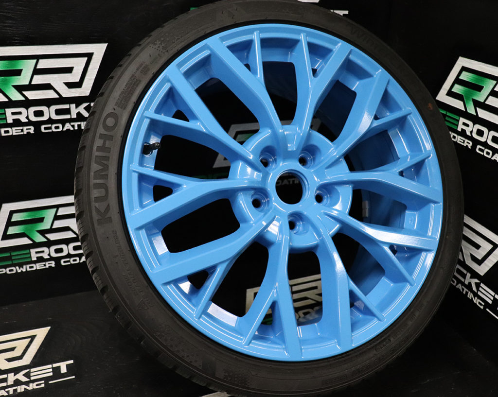 rice rocket BMW blue rims wheels | Rice Rocket Custom Powder Coating ...